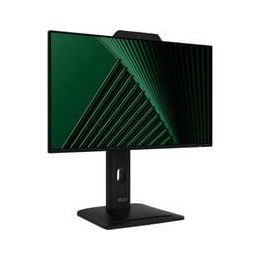 MSI PRO MP242PMGDE, LED-Monitor 60 cm (23.8 Zoll), schwarz, FullHD, IPS, Webcam, Mikrofon, HDMI, DP, VGA, USB-Hub, 120Hz Panel