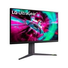 LG UltraGear 32GR93U-B, Gaming-Monitor 80 cm (32 Zoll), schwarz, UHD/4K, IPS, HDR10, 144Hz Panel