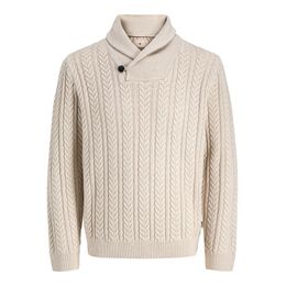 Jack & Jones Premium Pullover 'JPRBLUSEAN' Herren Gr&ouml;&szlig;e L hellbeige