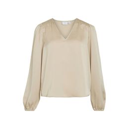 VILA Blouse 'VIEllette' female size XS Greige