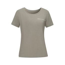 French Connection Schlafshirt Damen Gr&ouml;&szlig;e XS khaki / wei&szlig;