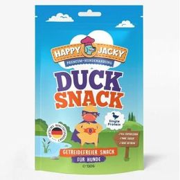 HAPPY JACKY Mono Hundesnack 6x130g Pure Ente