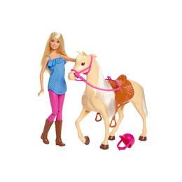 Barbie Spielset »Puppe und Pferd«