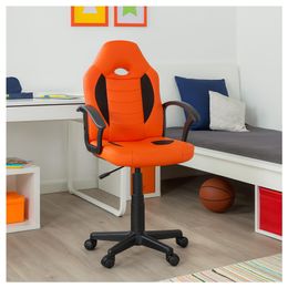 HTI-Living Schreibtischstuhl höhenverstellbar Daytona Junior Orange