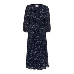 Kaffe Kleid 'Sally' Damen Größe 38 navy / wollweiß Winterkleid