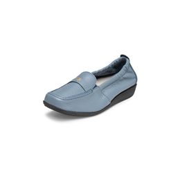 vitaform Mokassin Damen Gr&ouml;&szlig;e 37 taubenblau