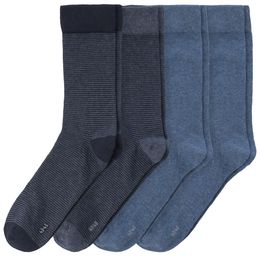 VanVaan 4 Paar Herren Socken mit Bio-Baumwolle