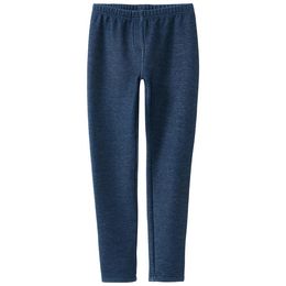 Yigga M&auml;dchen Thermo-Leggings in Denim-Optik