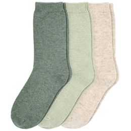 Gina Benotti 3 Paar Damen Socken mit Woll-Anteil