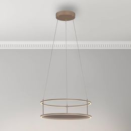 Paul Neuhaus LED-Hängelampe Contura, sandfarben, Ø 50 cm
