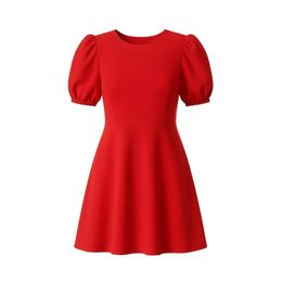 WOMAN VISION Kleid Damen Größe 38 rot Winterkleid