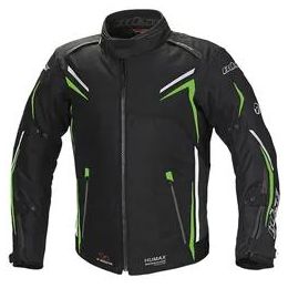 B&uuml;se B&uuml;se Mugello Textiljacke schwarz/neongr&uuml;n Herren S
