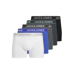 Jack & Jones JACK & JONES Boxershorts 'JACBLACK FRIDAY' Herren Gr&ouml;&szlig;e 8XL blau / grau / schwarz / wei&szlig;