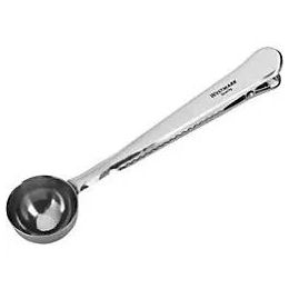 Westmark Kaffee-Dosierlöffel mit Clip, Edelstahl, 17,6 cm