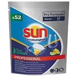 SUN Professional Optimum All in 1 Spülmaschinentabs 52 Stück
