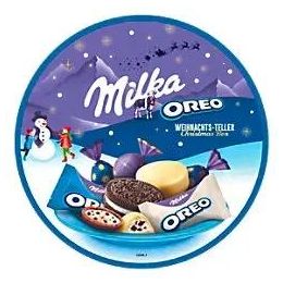 Milka Weihnachtsteller Oreo-Schokolade 197 g