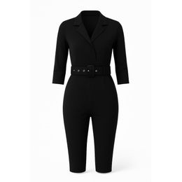 WOMAN VISION Jumpsuit Damen Gr&ouml;&szlig;e XL schwarz
