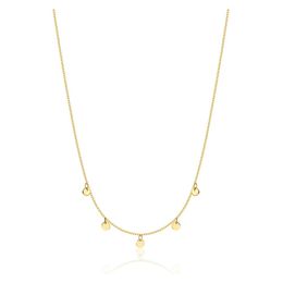 Revoni Gold-Halskette mit Anhängern - (L)42 cm - 75% | Schmuck