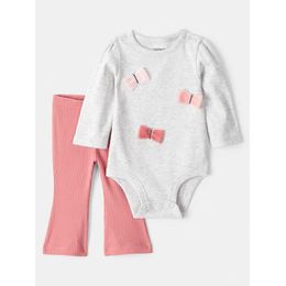 Carter's carter's 2tlg. Outfit in Rosa/ Grau - 20% | Größe 74 | Baby-bodys