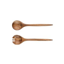 Björn Salatbesteck "Rolf" in Braun - (H)32 cm - 39% | Gedeckter-tisch