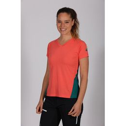 Maul Sport Funktionsshirt "Soinwand 4 fresh" in Pink/ Türkis - 52% | Größe 38 | Damen-outdoor-tops-shirts