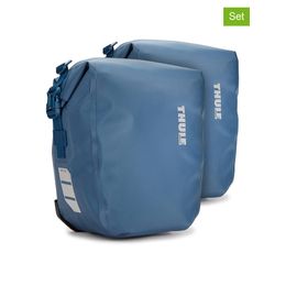Thule 2er-Set: Fahrradtaschen in Blau - (B)31 x (H)31 x (T)18 cm - 13 l - 45% | Damen-outdoor-ausruestung