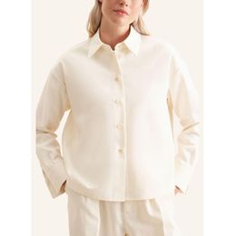 Seidensticker Hemd in Creme - 63% | Größe 42 | Damen-blusen