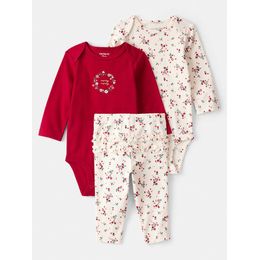 Carter's carter's 3tlg. Outfit in Creme/ Rot - 25% | Größe 86 | Baby-bodys