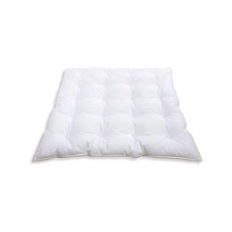 Frau Holle Sommer-Daunen-Kassettenstegdecke "Kids" in Weiß - 49% | Größe 100x135 cm | Baby-bettwaesche