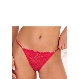 Lascana Tanga 'Samara' rot Gr. 32/34 f&uuml;r Damen