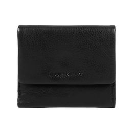 Burkely Leder-Geldbörse "Just Jolie" in Schwarz - (B)11 x (H)10 x (T)3 cm - 51% | Portemonnaies-etuis