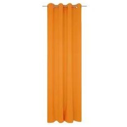 Vorhang WIRTH "Dim out", orange, B:142cm H:365cm, Polyester, Gardinen, nach Ma&szlig;