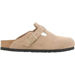 Birkenstock Sandalen - Birkenstock Boston Bs Slippers Zand 1030883 - Gr. 40 (EU) - in Beige - f&uuml;r Damen
