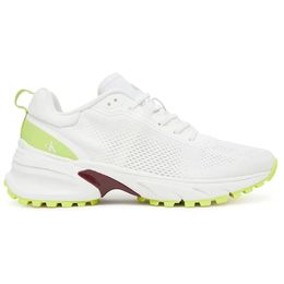 Calvin Klein Low-Top Sneaker - Sneakers Biancolime - Gr. 37 (EU) - in Wei&szlig; - f&uuml;r Damen