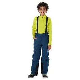 Skihose Killtec "KSW 79 BYS SKI PNTS", Kinder, Gr. 152, Normalgrößen, blau (ocean), Oberstoff: 100% Polyester, Futter: 100% Polyester, Füllung: 100% Polyester, Hosen, Wasserdichte, atmungsaktive Skihose mit abnehmbarem Latz und Stauraum