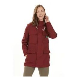 Outdoorjacke WHISTLER "Canon", Damen, Gr. 40, rot (dunkelrot), 65% Polyester, 35% Baumwolle, unifarben, normal, ohne Ausschnitt, Jacken, mit getapten Nähten