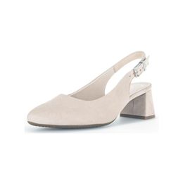 Gabor Slingback Pumps female Beige size 36