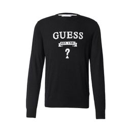 Guess Pullover 'HAMMOND' Herren Gr&ouml;&szlig;e XXL hellgrau / schwarz