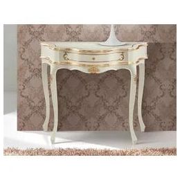 Konsole Home Affaire "Sole", beige (elfenbein), B:88cm H:75cm T:34cm, Holz teilmassiv, Sideboards, Konsolentisch, Breite 88 cm