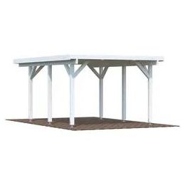 Einzelcarport Palmako "Karl", weiß, B/H/T:, Carports