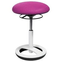 Arbeitshocker Topstar "Sitness Bob", lila (violett), B:38,5 H:57 T:38,5, Hocker
