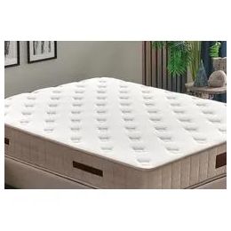 Taschenfederkernmatratze Yatas Bedding "Majestät Premium Bambus", braun, B:90cm H:30cm L:190cm, Bezug (oben): 83% Polyester, 17% Viskose. Bezug (unten): 67% Polyester, 33% Lyocell (TENCELTM). Steppfüllung (oben): 100% Polyester. Steppfüllung (unten): 100% Polyester, Matratzen, H2, wendbar, ergonomisch, atmungsaktiv