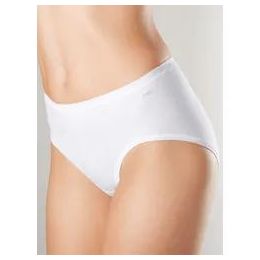 Slip Mey, Damen, Gr. 38/40, 2 Stk., wei&szlig;, 97% Baumwolle, 3% Elasthan, Unterhosen Slip