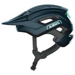 Mountainbikehelm Abus "CLIFFHANGER" Gr. M, blau (midnight blau), Helme, M Kopfumfang: 54cm - 58cm