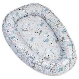 Julius Zöllner Kuschelnest JULIUS ZÖLLNER "NIDO, Smart Friends", bunt (smart friends), Obermaterial: 100% Baumwolle. Füllung: 100% Polyester, Bettnestchen, Made in Germany