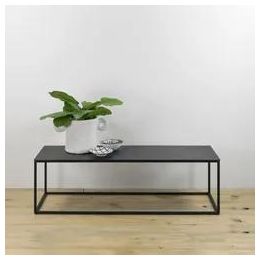 Beistelltisch SPINDER DESIGN "Store", schwarz (schwarz, schwarz, schwarz), B:120cm H:35cm T:40cm, Tische, Metall, Breite 120 cm