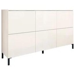 borchardt Möbel Kommode BORCHARDT MÖBEL "Haama", weiß (weiß matt), B:139cm H:80cm T:35cm, Spanplatte, Sideboards, Breite 139 cm