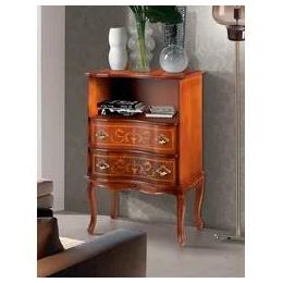 Kommode Home Affaire "Palermo", braun (nuss), B:58cm H:87cm T:31cm, Holz teilmassiv, Sideboards, Schubladenkommode, Breite 58 cm