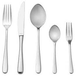 Rösle Besteck-Set RÖSLE "Passion", silber (silberfarben), 30 Stk., Edelstahl 18/10, Essbesteck-Sets, spülmaschinengeeignet
