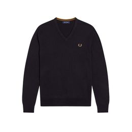 Fred Perry Pullover Herren Gr&ouml;&szlig;e XL blau / braun